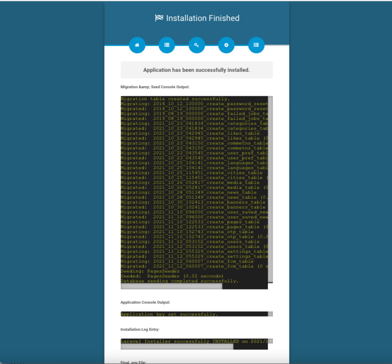 API Setup on server – Initappz Documentation