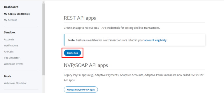 PayPal Payment Setup – Initappz Documentation