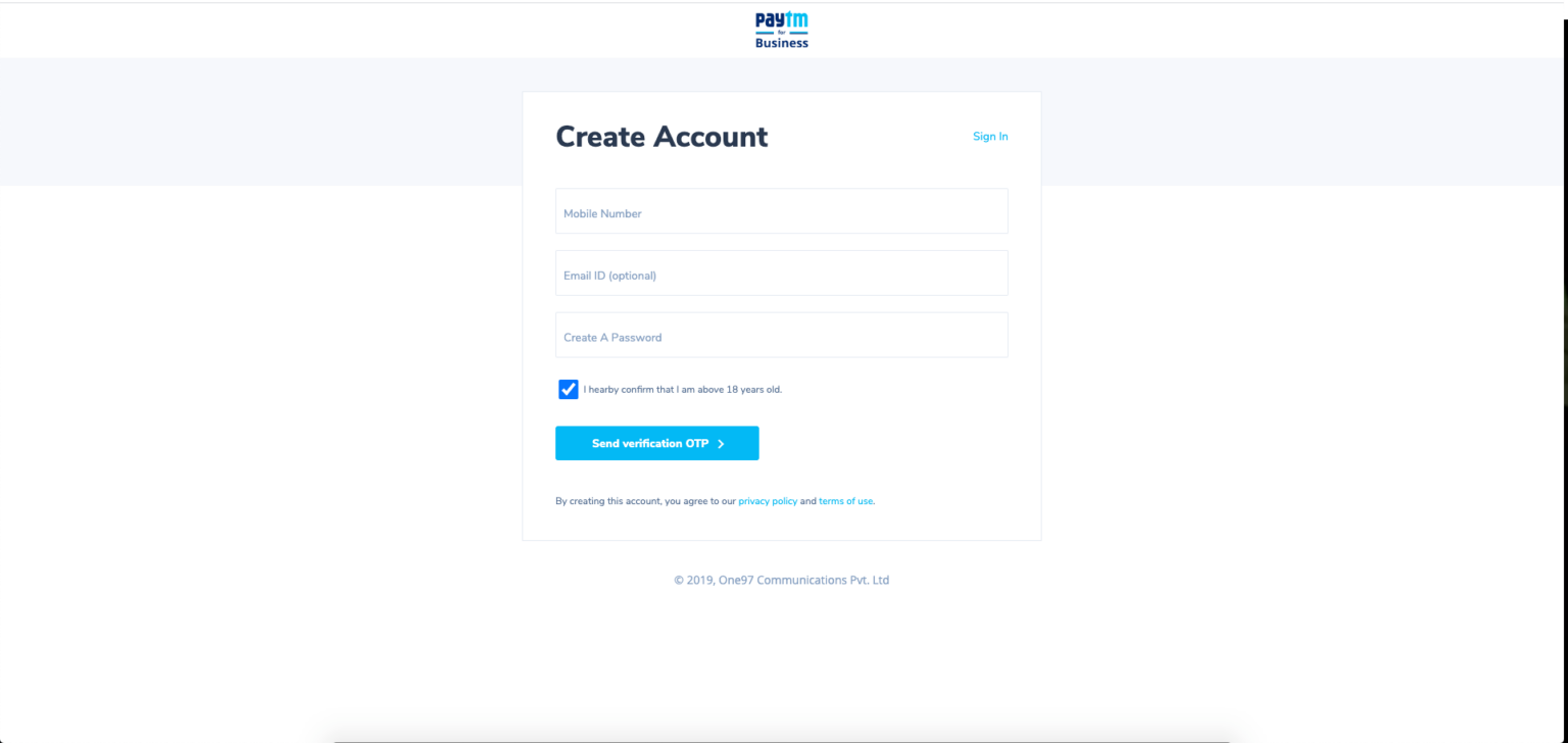 Paytm Payment Setup – Initappz Documentation