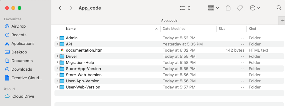 Folder Structure – Initappz Documentation